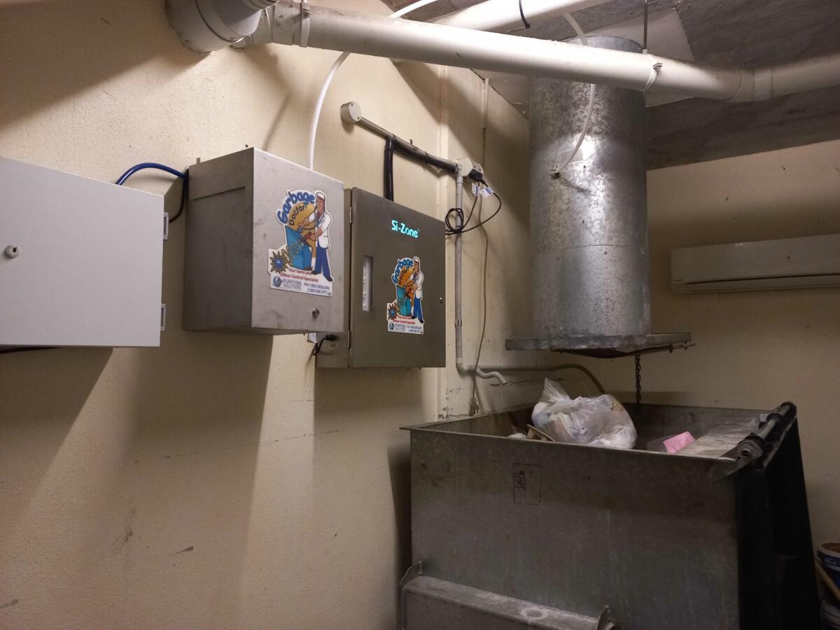 Garbage Doctor® - Eliminate odours in bin rooms, chutes and compactors